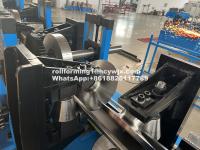 China One Click CZ Purlin Interchange Roll Forming Machine Chain Drive for sale