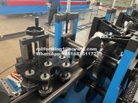 China One Click CZ Purlin Interchange Roll Forming Machine Chain Drive for sale