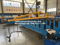 China Super Span Arched Roof Cold Roll Forming Equipment Machine 15m/Min for sale