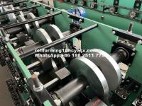 China High Precision 1.8mm C Purlin Roll Forming Machine Manufacturing Size Changing for sale