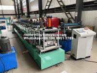 China Advanced Purlin Roll Forming Machine 14-18 Stations For Customizable Size for sale