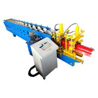 China 5.5kw Metal Roof Ridge Cap Roll Form Equipment PLC Delta Inverter Control for sale