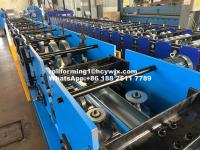 China Professional Downpipe Roll Forming Machine with 11.8mx0.78mx1.2m Machine Dimension for sale