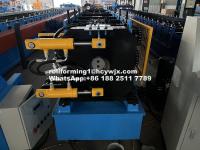 China 0.45-0.6mm Material Thickness Downspout Roll Forming Machine with 5.5kw Motor Power for sale