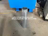 China 0.45-0.6mm Material Thickness Downspout Roll Forming Machine with 5.5kw Motor Power for sale