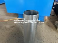 China 0.45-0.6mm Material Thickness Downspout Roll Forming Machine with 5.5kw Motor Power for sale