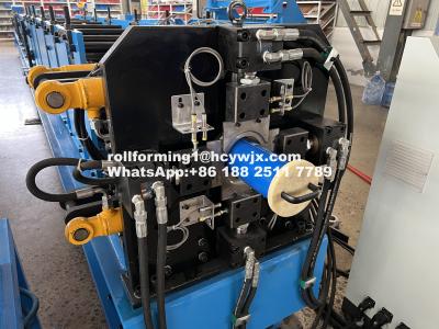China 5.5kw Motor Power Down Spout Machine Delta PLC Efficient Production for sale
