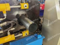China 350H Steel Base Frame Downspout Roll Forming Machine for sale
