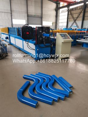 China Efficient Production Gutter Downspout Machine Powered By 5.5kw Motor for sale