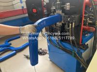 China Efficient Production Gutter Downspout Machine Powered By 5.5kw Motor for sale