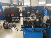 China Efficient Production Gutter Downspout Machine Powered By 5.5kw Motor for sale