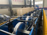 China Square Downspout Roll Forming Machine 0.45-0.6mm Material Thickness for sale