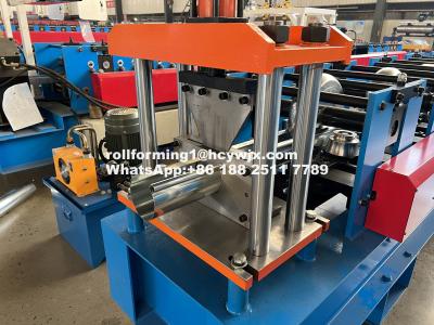 China PLC And Converter Controlled Gutter Roll Forming Machine for Online Support for sale