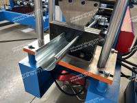China Half Round Gutter Forming Machine Cr 12 High Grade Steel Cutting Blade for sale