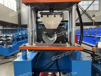 China Precise Gutter Making Machine PLC And Converter Controlled for sale