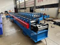 China Precise Gutter Making Machine PLC And Converter Controlled for sale