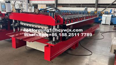 China 36”Wide Panels Double Decker Roll Forming Machine for sale