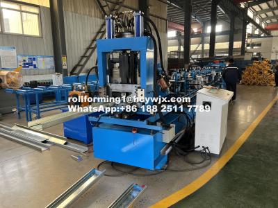 China Automated Automatic CZ Purlin Roll Forming Machine 1.2-1.8mm 11 7.5KW Power 10-15m/min Speed for sale
