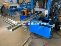China 14-18 Station Galvanized Steel CZ Purlin Roll Forming Machine With Precise Cutting Control for sale