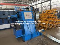 China Galvanized Steel Chain Drive Automatic CZ Purlin Roll Forming Machine 14-18 Stations 1.2-1.8mm for sale
