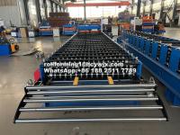 China 45# Steel Rollers Corrugated Roll Forming Machine 15-20m/Min Forming Speed for sale