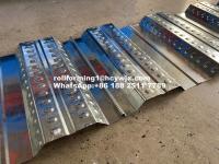 China PLC Controlled Floor Deck Roll Forming Machine 400mm H Beam Steel Frame 1220mm Wide for sale