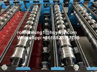 China TR37-200/TR14-225 Double Layer Roll Forming Machine With Precuting Guillotine for sale