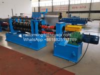 China GI / PPGI Raw Material Steel Coil Slitting Line With Cutting for sale