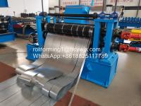 China GI / PPGI Raw Material Steel Coil Slitting Line With Cutting for sale