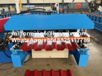 China TP25/TP35/TP40 20m/Min Corrugated Roll Forming Machine For Roof Sheeting for sale