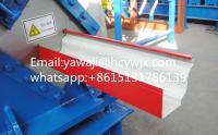China Hot Sale Roof Gutter Machine Rain Collecting Gutter Making Machine High Performance for sale