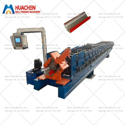 China Hot Sale Roof Gutter Machine Rain Collecting Gutter Making Machine High Performance for sale