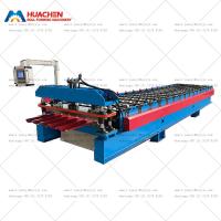 China Galvanized Steel Metal Rolling Roofing Sheet Tiles Making Machine Trapezoidal Roof Roll Forming Machine for sale