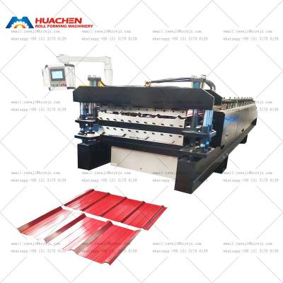 China PBR Panel And AG Panel Double-Layer Roll Forming Machine For Sale for sale
