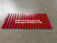 China Trapezoidal Metal Roofing Sheet Roll Forming Machine Roof Panel Roll Forming Machine for sale