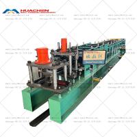China PLC Control C Purlin Roll Forming Machine With 14-18 Roller Stations for sale