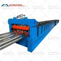 China Panel Floor Deck Sheet Tile Panel Floor Deck Roll Forming Machine for sale