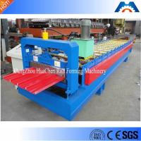 China 15m/min Door Frame Roll Forming Machine Hydraulic With Motor Pump And PLC for sale
