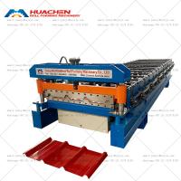China Customizable Single Layer Trapezoidal Roof Tile Machine Perfect Roofing Solution for sale