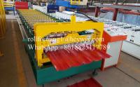 China Roofing Corrugated Sheet 8kw Cold Roll Forming Machine for sale