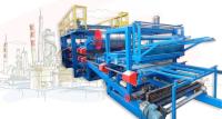 China Rock Wool Sandwich Panel Production Line Roll Forming Machine 250mm Thickness for sale