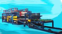 China Foam Roofing Sandwich Panel Production Line 32kw Motor 45000 * 2500 * 2500mm for sale