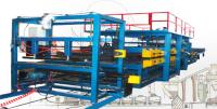 China Color Sheet Sandwich Panel Making Machine For Mineral Wool Board 28kw for sale