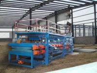 China Color Sheet Sandwich Panel Making Machine For Mineral Wool Board 28kw for sale