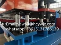 China Metal Roof Roll Forming Machine For Speed Production 15m/min 70mm Shaft Diameter for sale