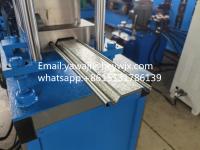 China Chain Drive Full Automatic Shutter Door Frame Rolling Machine for 380V 50Hz 3Phases Steel Frame Purlin for sale