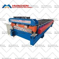China 15m/min Speed Large Roof Roll Forming Machine For 1200mm Width Materials for sale