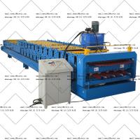China Chain Drive Double Deck Roll Forming Machine For 1250mm Material Width In Short Delivery Time for sale