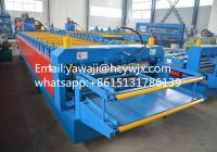 China Chain Drive Double Deck Roll Forming Machine For 1250mm Material Width In Short Delivery Time for sale