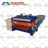 China Aluminium Metal Roof Glazed Tile Roll Forming Machine for sale